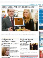 Irish News Newspaper Northern Ireland